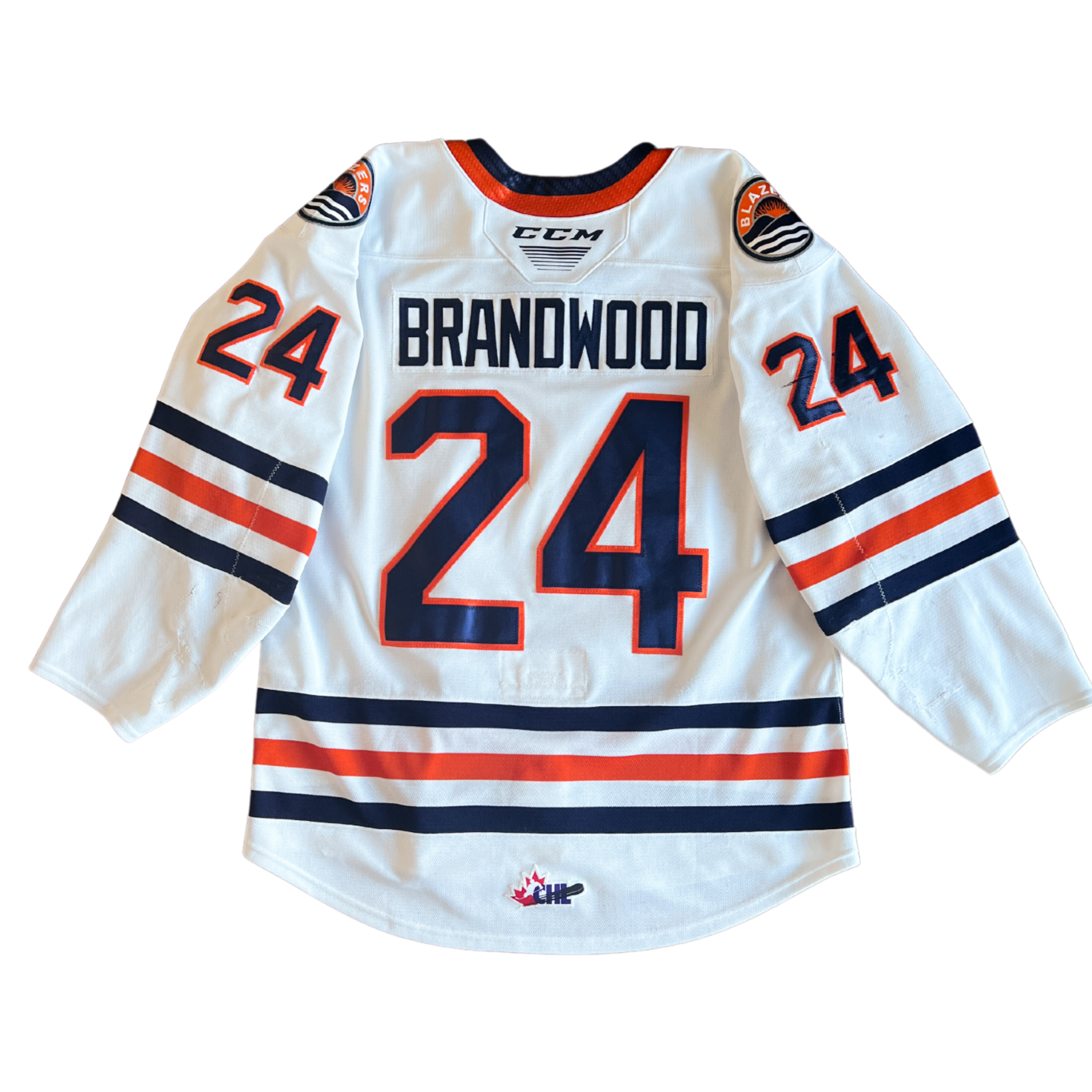 2021-22 Ethan Brandwood #24 – Kamloops Blazers Online Store